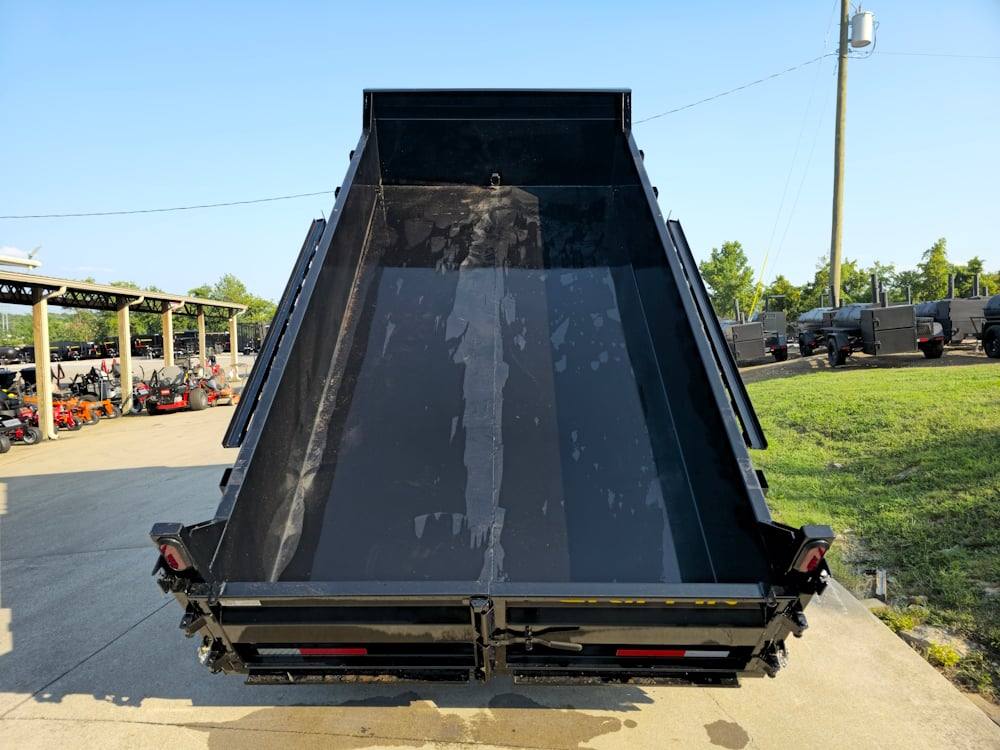 7' X 14' 2ft Sides Hydraulic Dump Trailer 7,000lb Axles 14K GVWR