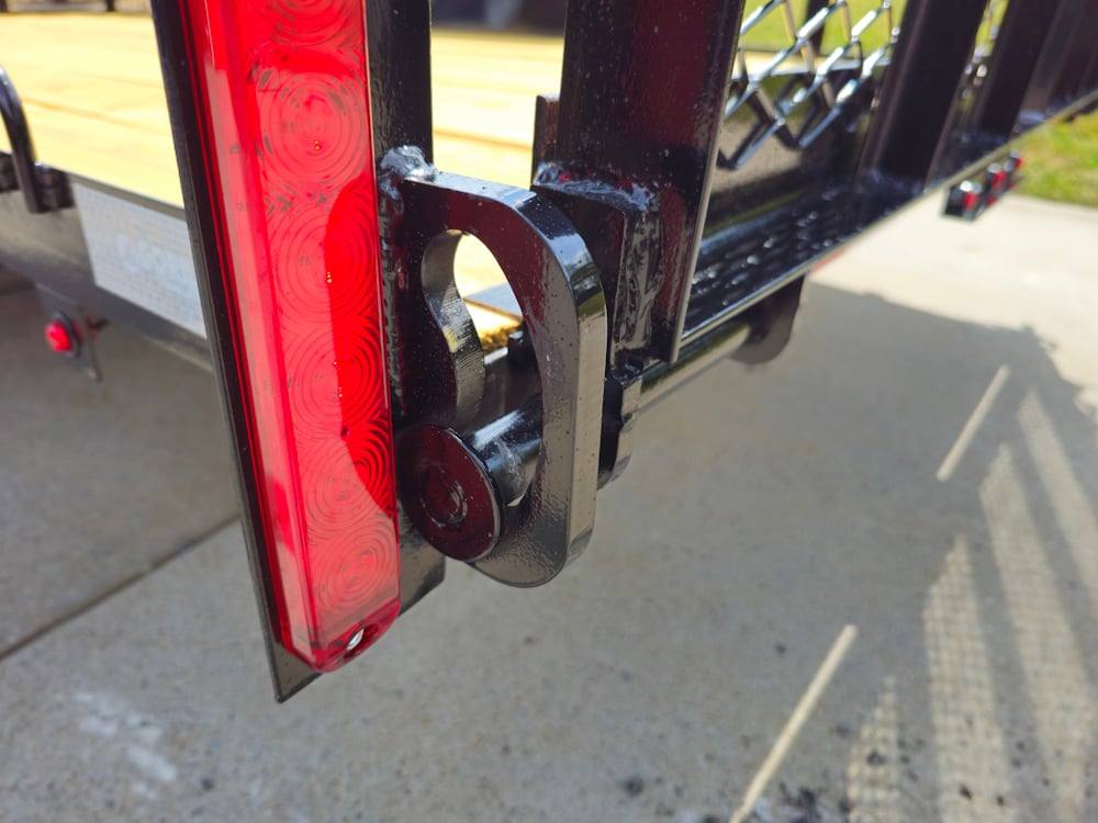 6.4x14 Straight Deck Utility Trailer 3,500lb Axles Tall Gate