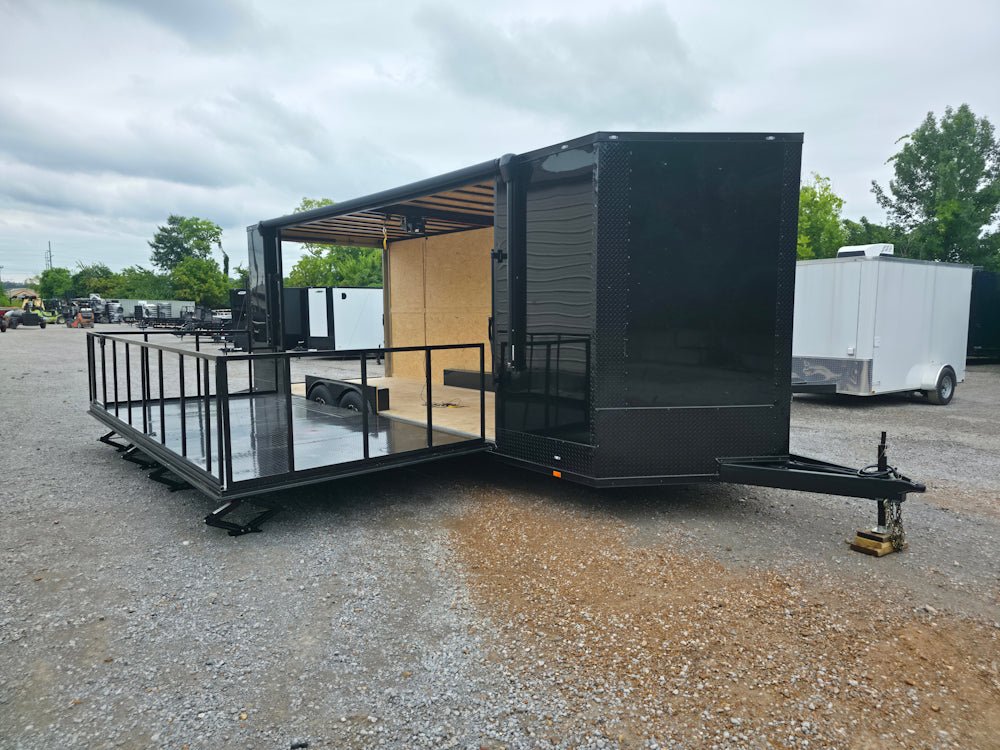 8.5' X 24' Custom Stage and Marketing Showcase Enclosed Trailer - SLE ...