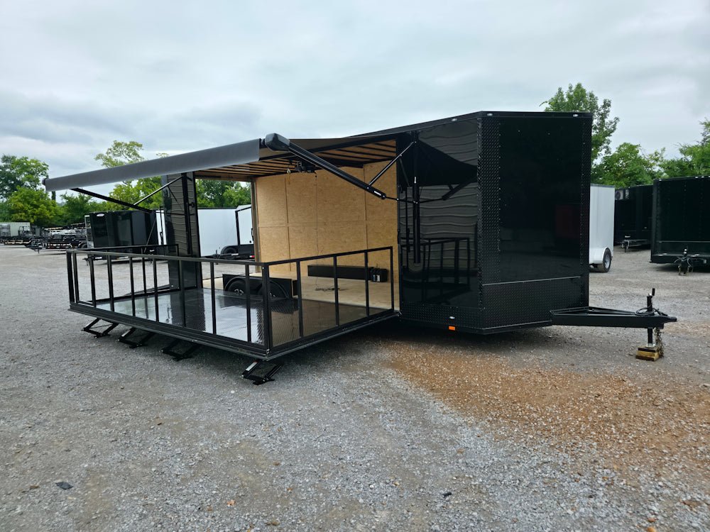 8.5' X 24' Custom Stage and Marketing Showcase Enclosed Trailer - SLE ...
