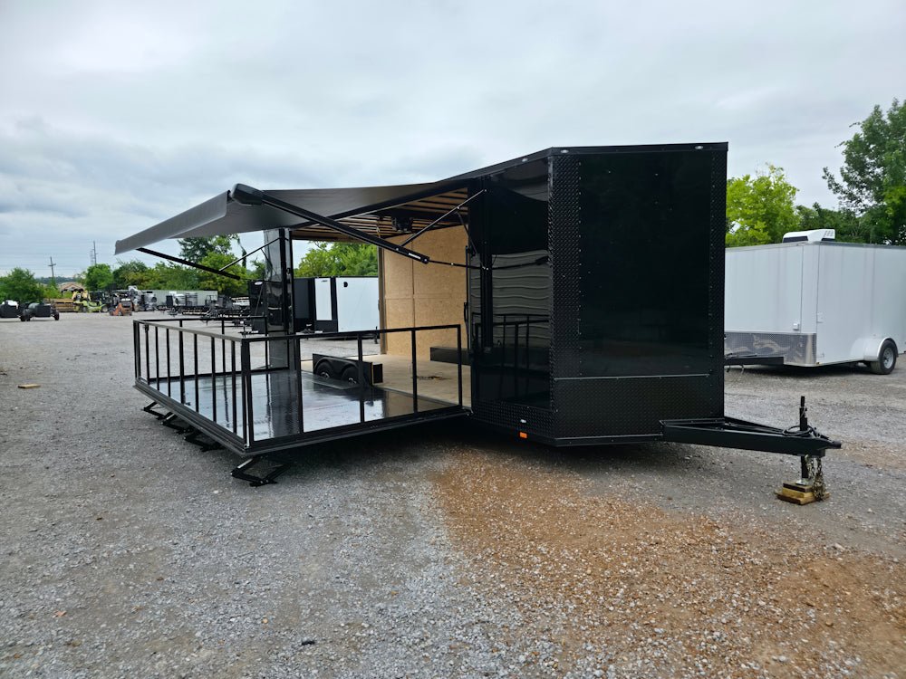 8.5' X 24' Custom Stage and Marketing Showcase Enclosed Trailer - SLE ...
