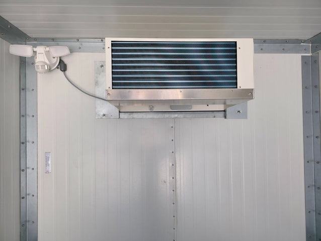 Custom 7' X 16' White Refrigerated Cooler and Freezer Trailer (Include