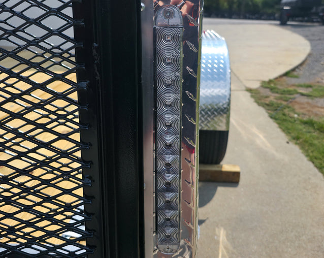 7x18 Hybrid Enclosed Trailer with Side Door (2) 5,200lb Axles Storage
