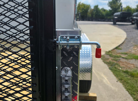 7x18 Hybrid Enclosed Trailer with Side Door (2) 5,200lb Axles Storage