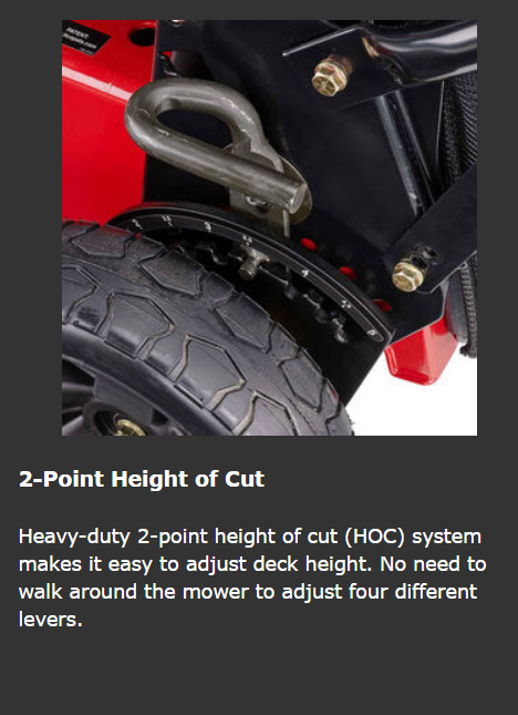 Toro 22236 30'' Turfmaster Walk Behind Mower 224cc Kohler