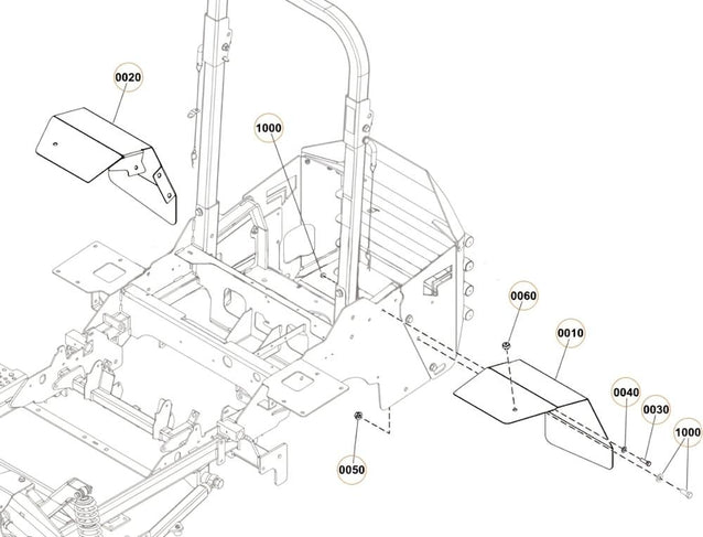 Ferris 5601372 EU Fender Kit for ISX3300CE