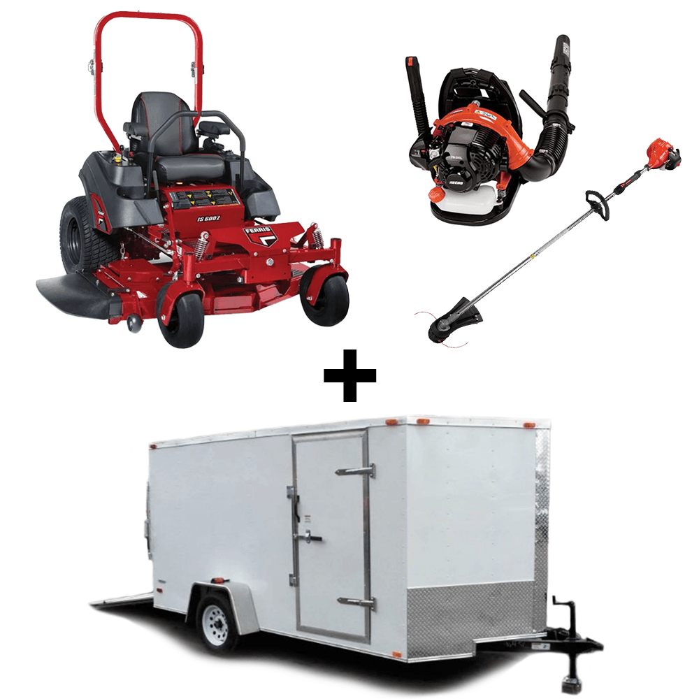 Ferris 5902110 48" IS600 Zero Turn Mower Encl Trailer Handheld Package