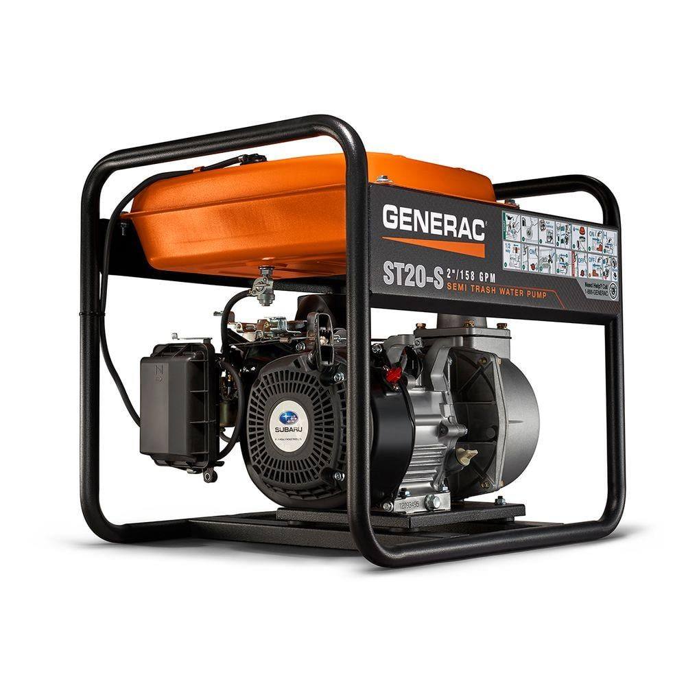 Generac 6919 2" Semi-Trash Water Pump with Subaru Engine