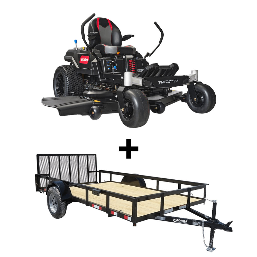 Toro 75763 60" TimeCutter Havoc MyRIDE Zero Turn Mower Util Trailer Bu