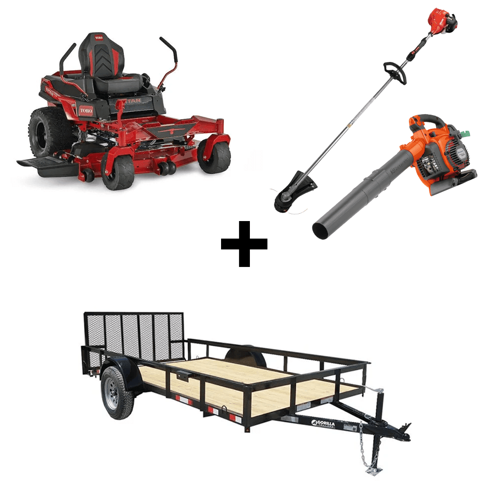 Toro 76604 60" Titan Zero Turn Mower 26HP Kohler Handheld Utility Trai