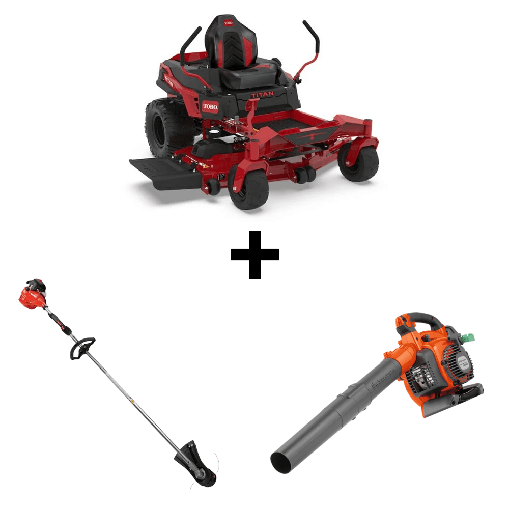 Toro 76605 60" Titan Zero Turn Mower Handheld Package Deal