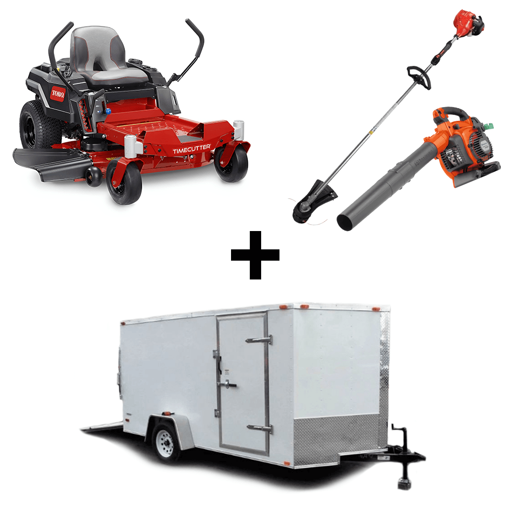 Toro 77404 42" TimeCutter Zero Turn Mower Handheld Enclosed Trailer Pa