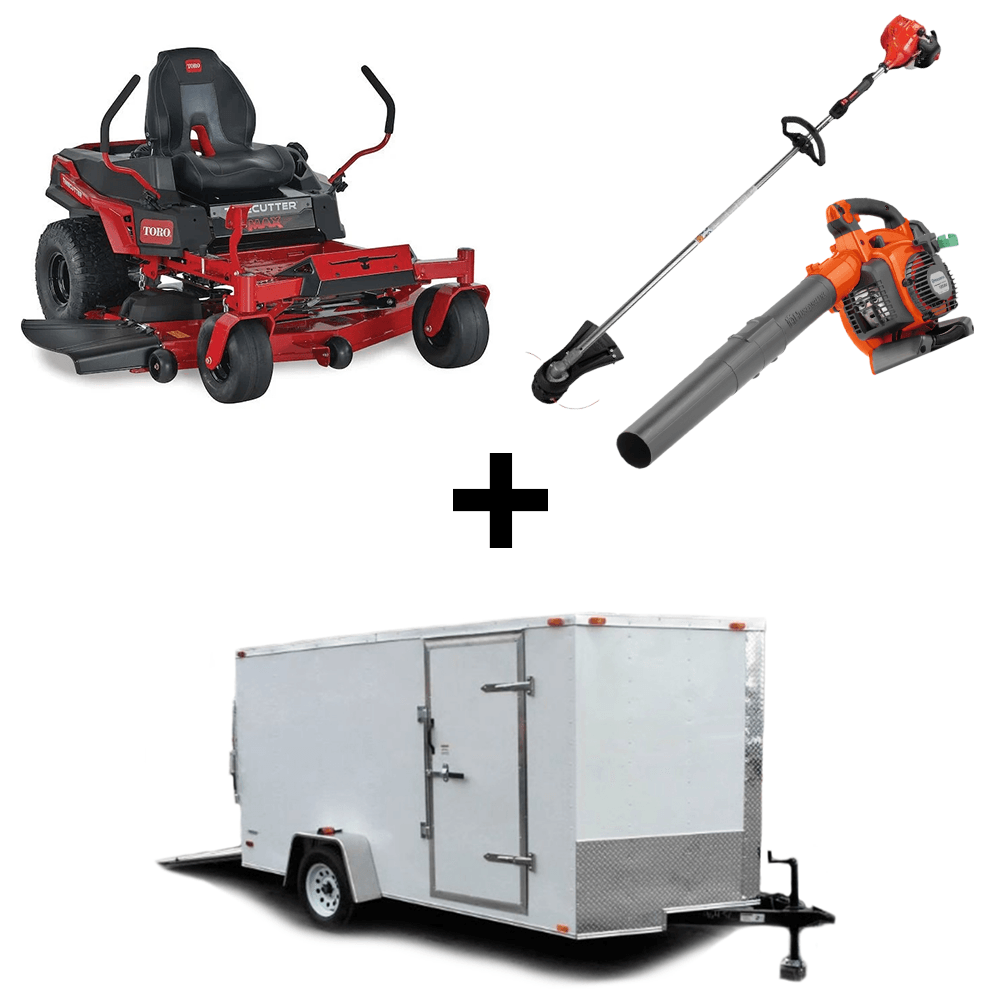 Toro 77501 50" TimeCutter Max Zero Turn Mower Handheld Enclosed Traile