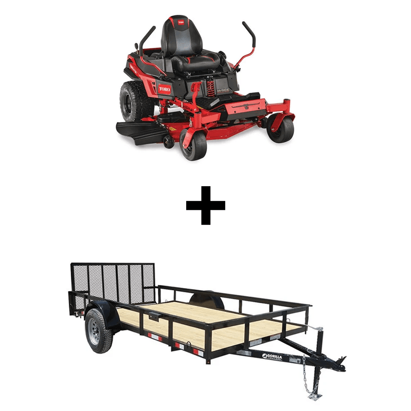 Toro 77502 50" TimeCutter Max MyRide Zero Turn Mower Utility Package D