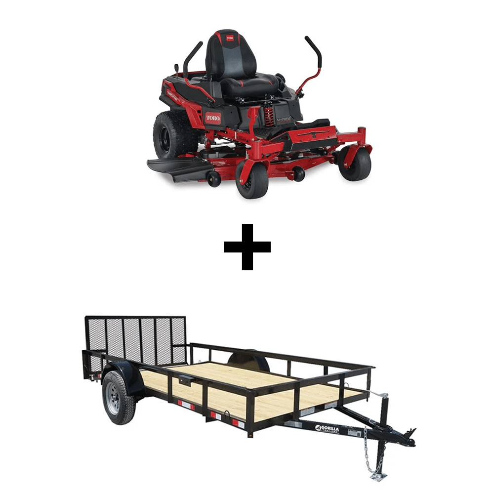 Toro 77503 54" TimeCutter Max MyRide Zero Turn Mower Utility Package D