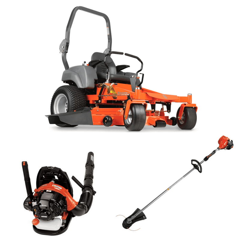 Husqvarna MZ61 24HP Kawasaki ROPS Zero Turn Mower Handhelds Package (S