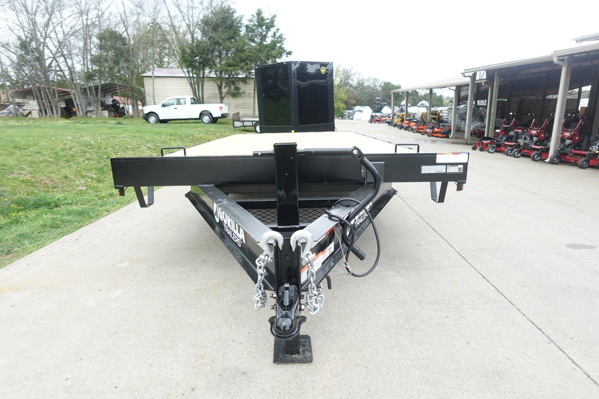 8.5x16 I-Beam Deckover Equipment Trailer (2) 7k axles 14k GVWR - SLE ...