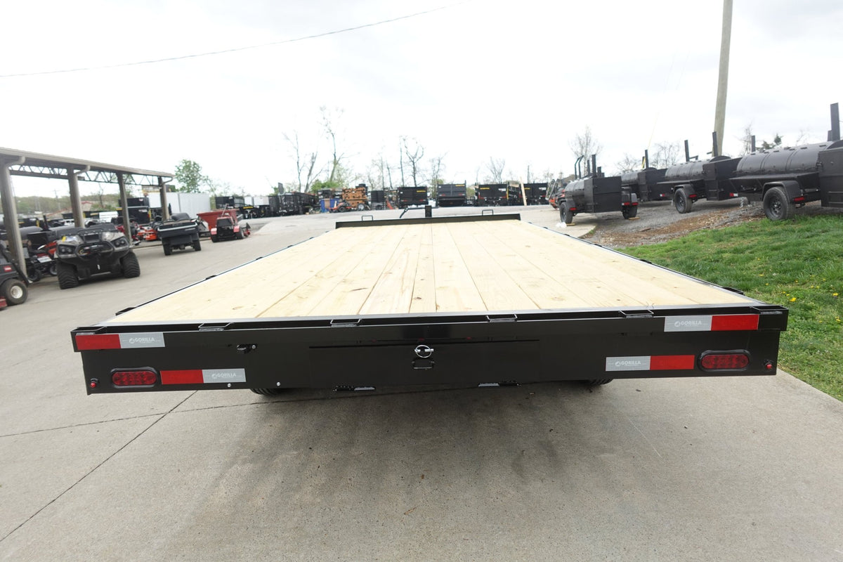8.5x16 I-Beam Deckover Equipment Trailer (2) 7k axles 14k GVWR - SLE ...