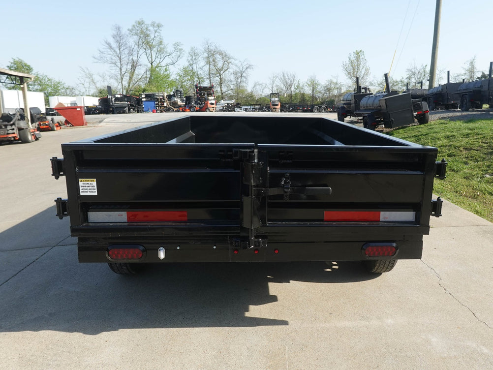 5x10 Hydraulic Dump Trailer Powder Coated with 16" Sides 7K GVWR