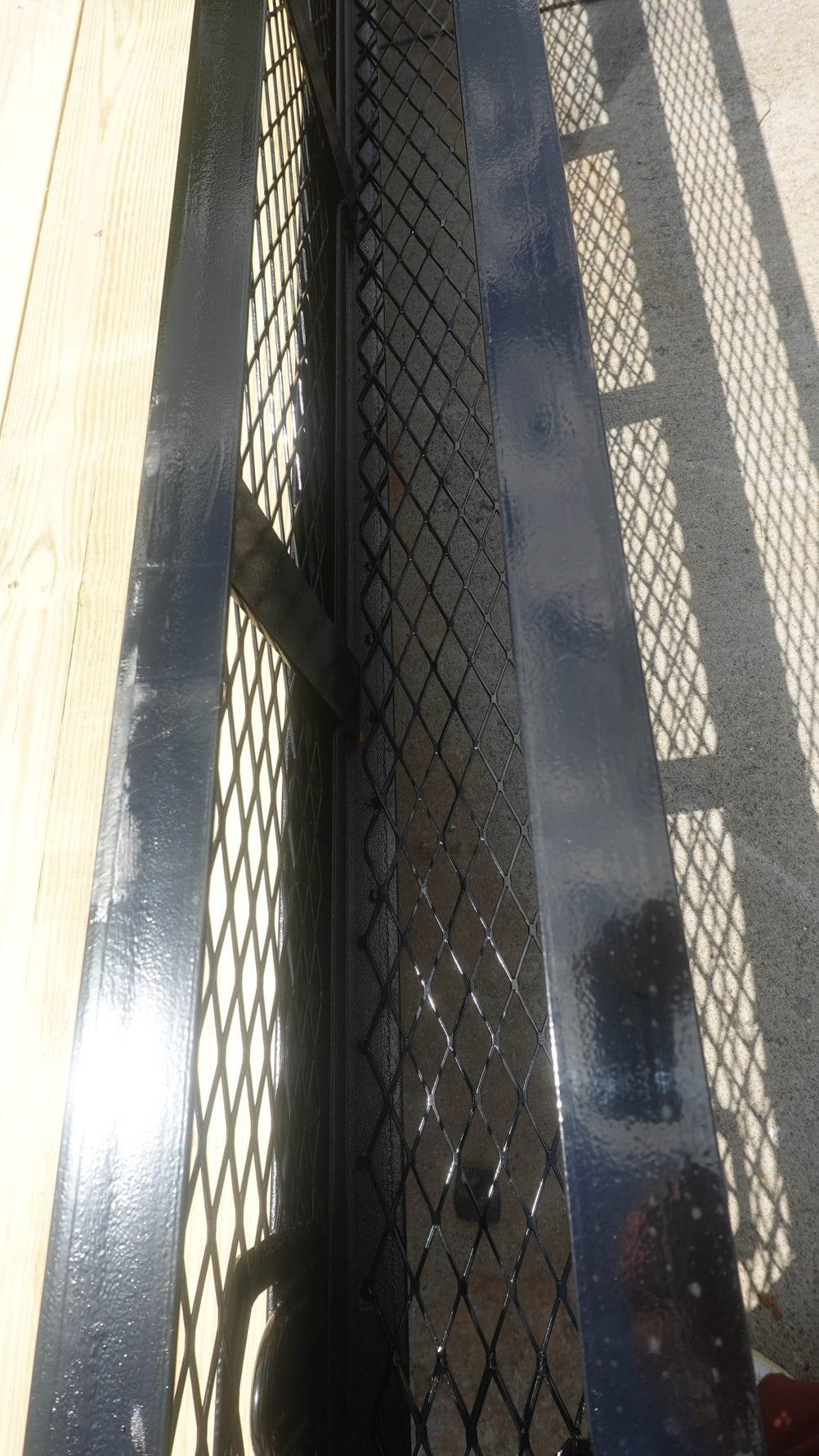 7x20 Heavy Duty Dovetail Utility Trailer Side Baskets (2) 5,200lb Axle