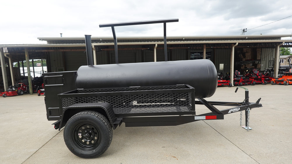 330 GAL Smoker Single Door With CounterWeight with Double Racks - SLE ...