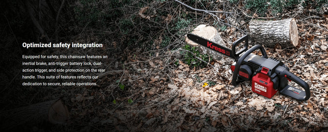 Kress KC300.9 Commercial-Grade 60V 16" Chainsaw (Tool Only)