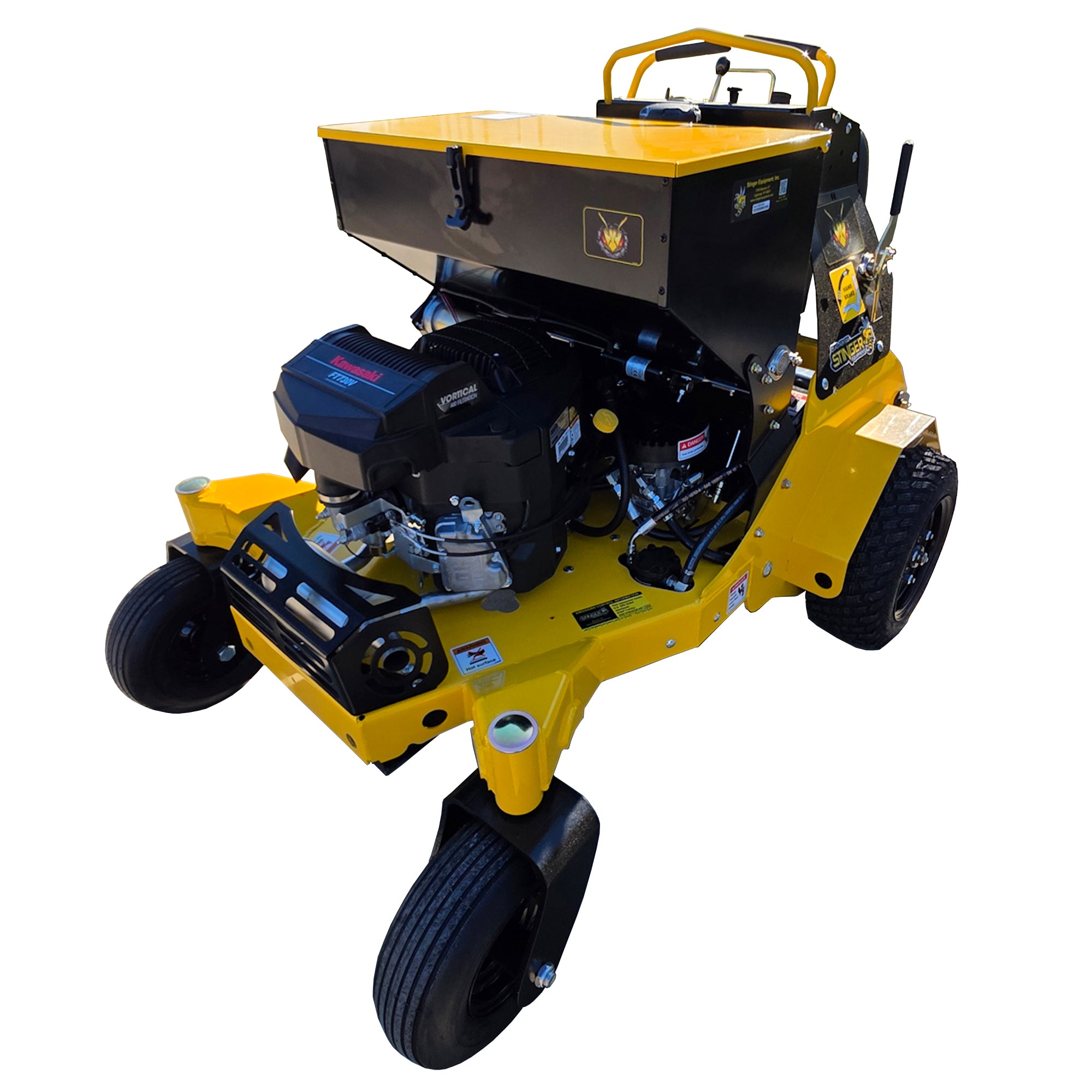 Stinger Quad-AER 3000 30" Ride-On Lawn Aerator with Seedbox 30