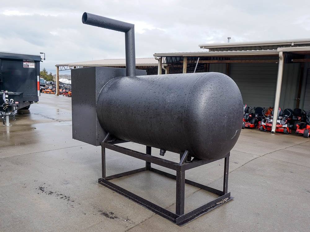 BBQ Smoker 250 Gallon Reverse Flow Patio BBQ Cooker