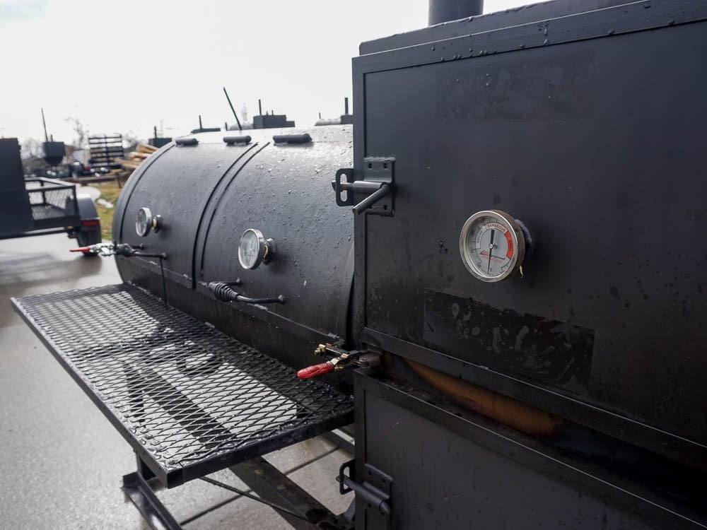 BBQ Smoker 250 Gallon Reverse Flow Patio BBQ Cooker