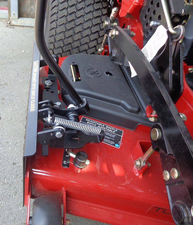 Advanced Chute System Lawn Mower Discharge Chute Blade Blocker