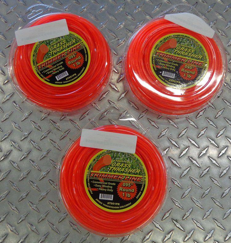 Forester Grass Thrasher String Trimmer Line .095" Professional - 3 Spo