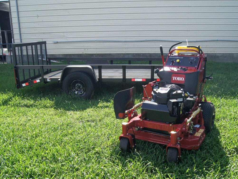 Toro 74534 36" GrandStand Mower Util Trailer Handheld Bundle