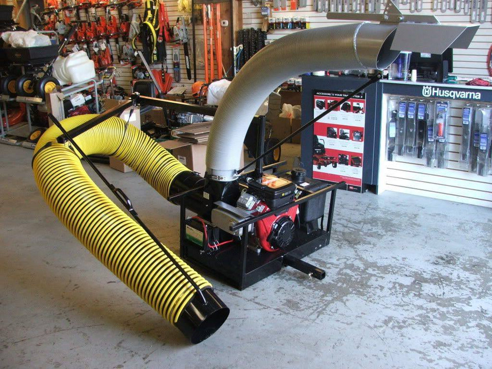 Trac Vac Model 2116 Truck Loader Debris Vacuum 16 HP Briggs Engine