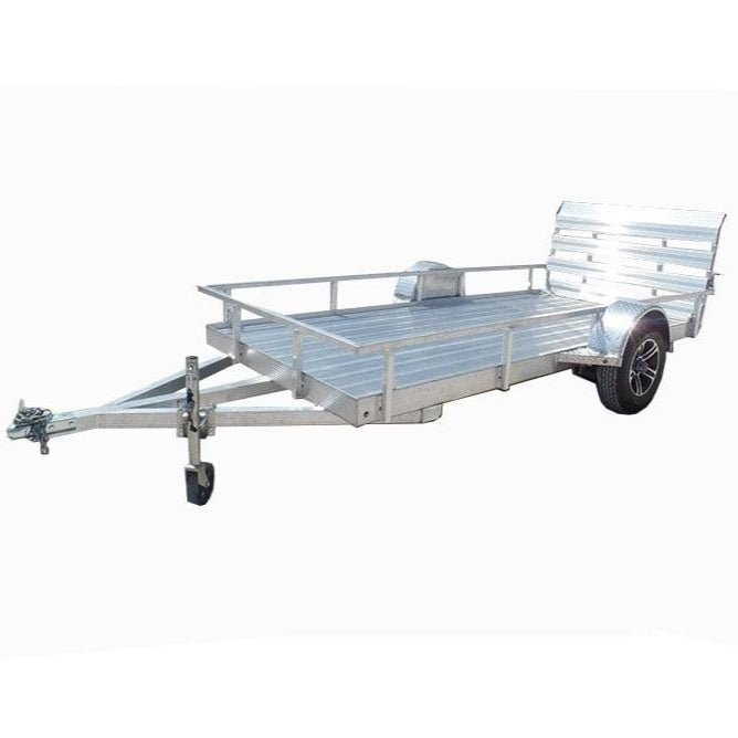 5'x12' All Aluminum Utility Trailer Straight 3500 lb Axle