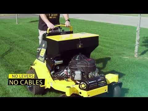 Stinger Quad-AER 3000 30" Ride-On Lawn Aerator with Seedbox 30