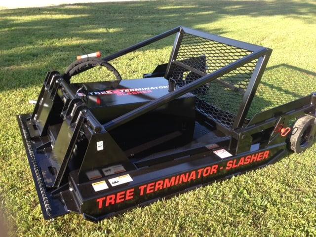 Tree Terminator 6' Rotary Slasher Skid Steer Mower (cuts 8" trees) SL5