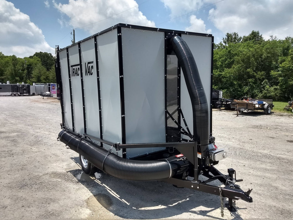 Trac Vac Model 288 Leaf Trailer with 13HP Champ
