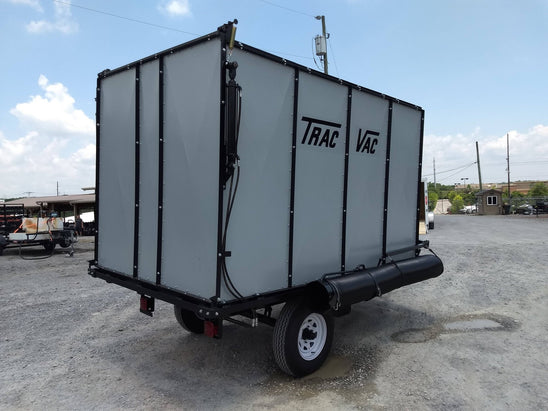 Trac Vac Model 288 Leaf Trailer with 13HP Champ