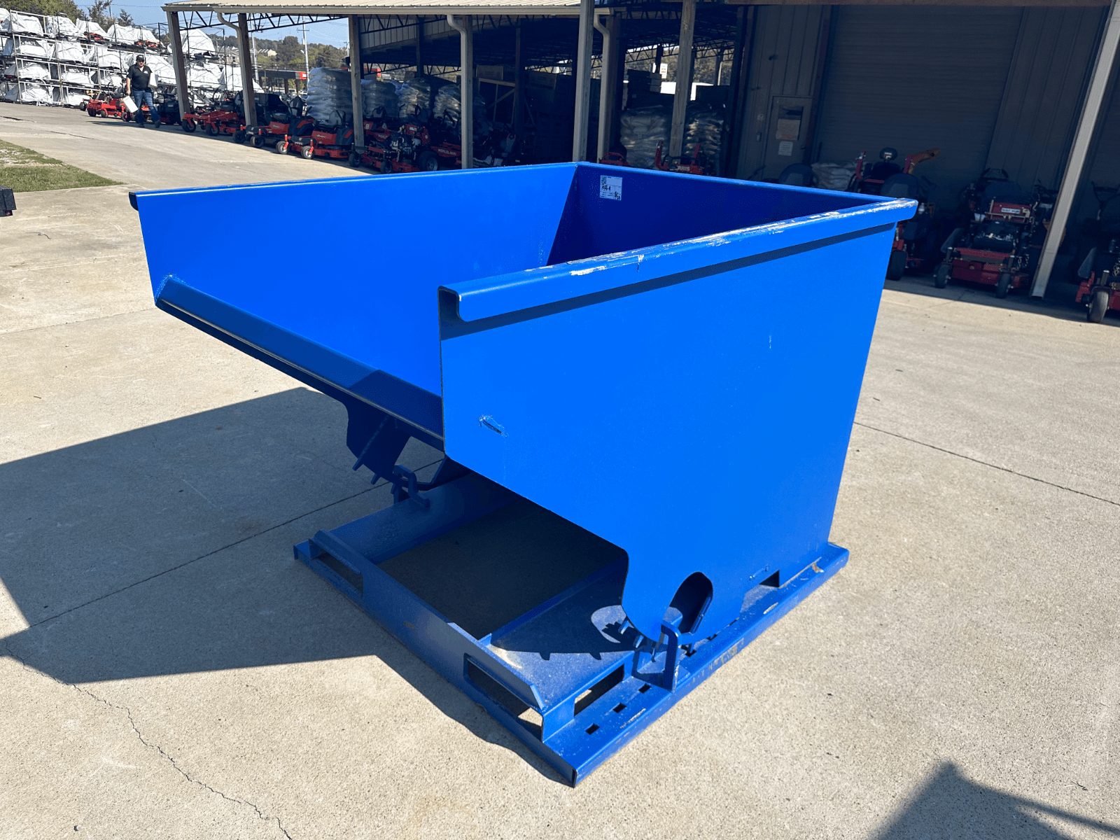 Kit Containers 2YFT-SDH Self Dumping Hopper 5ft Wide