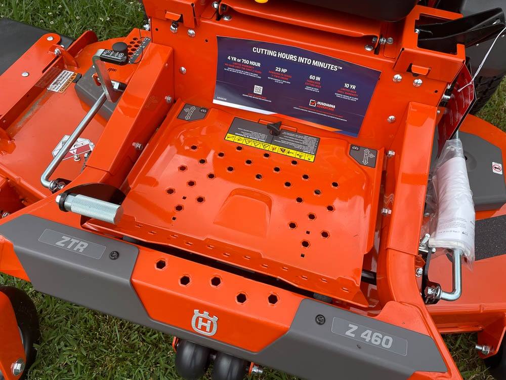 Husqvarna Z460 60" Zero Turn Mower 23HP KAW +Bonus 522L Trimmer (Scrat