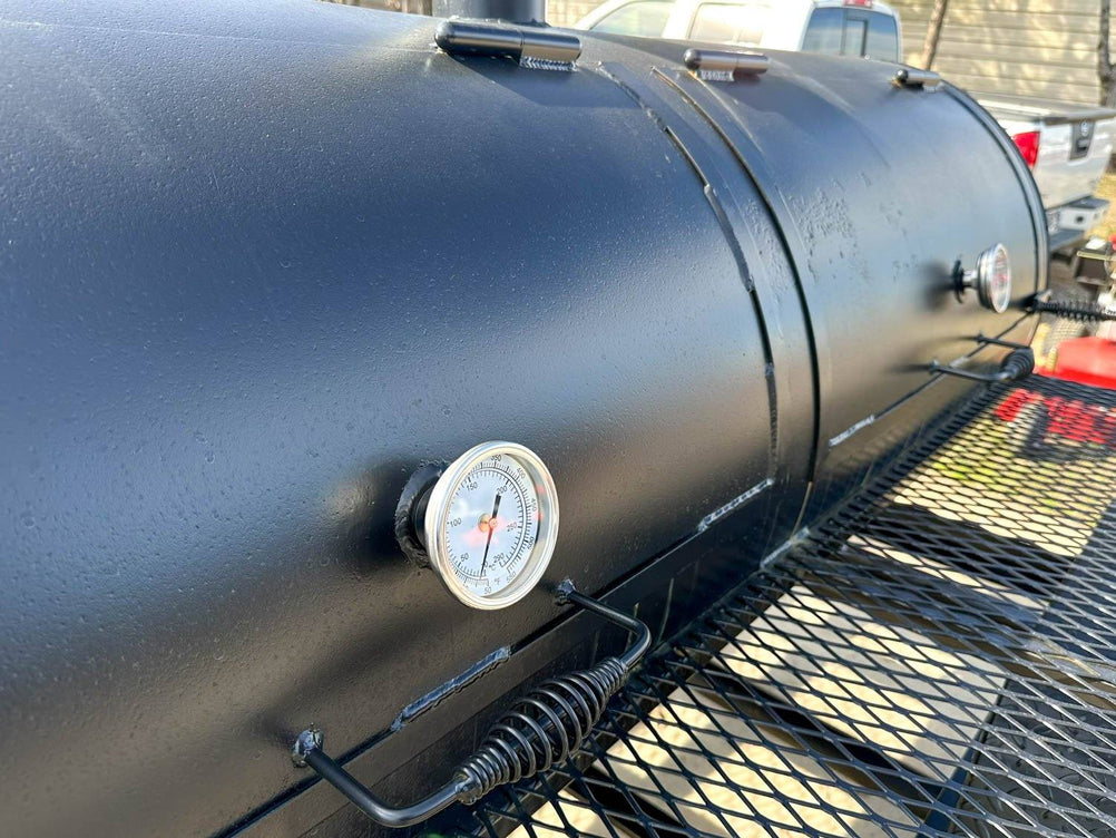 250 Gallon Pull Behind BBQ Charcoal Grill 3,500lb Axle