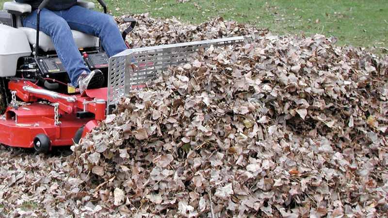 JRCO Leaf Plow Zero Turn Lawn Mower Attachment 480JRCO