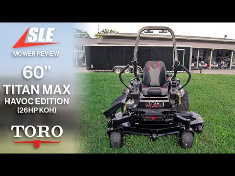 Toro 76602 Titan MAX Havoc 60" Zero Turn Mower 26HP KOH