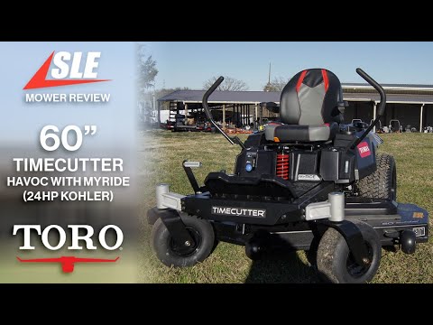Toro 75763 60" TimeCutter Havoc MyRIDE Zero Turn Mower 24HP KOH
