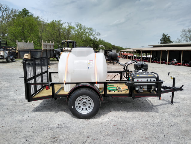 Simpson Pressure Washer 4200 PSI 11.7hp Honda Utility Trailer Package