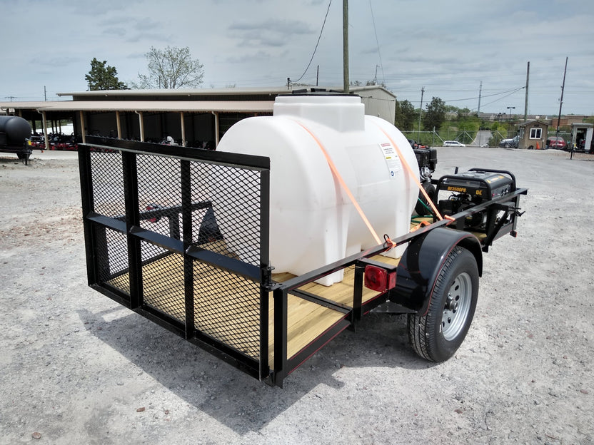 Simpson Pressure Washer 4200 PSI 11.7hp Honda Utility Trailer Package
