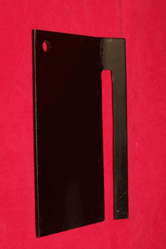 Rack 'Em Grass Catcher Bracket RB-BC Bobcat Filler Plate