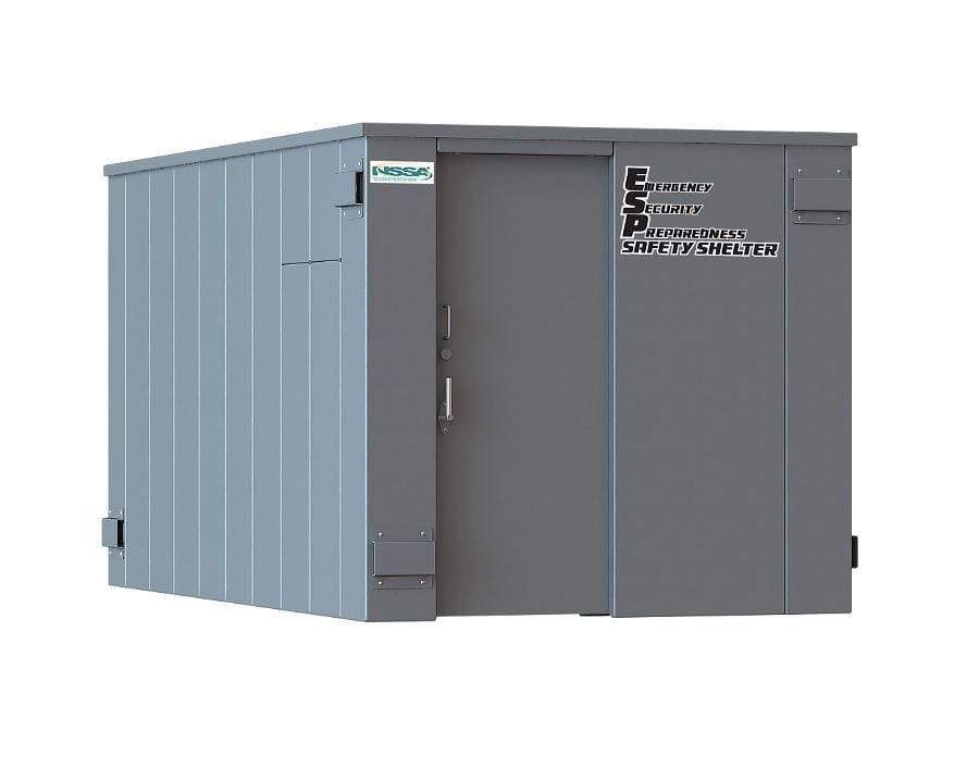Swisher SR84X144G ESP Safety Shelter 84" x 144"- 25 Person Private / 1