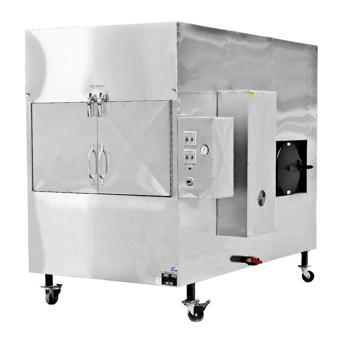 Ole Hickory Pits SSJ BBQ Smoker Commercial Rotating Racks 150 sq. ft.