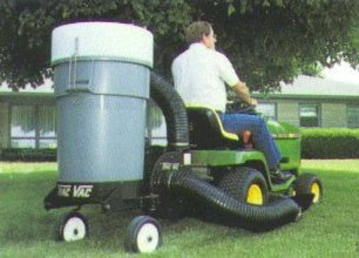Trac Vac 452-D Lawn Mower Bagger Vacuum Pull Behind 6.5 hp